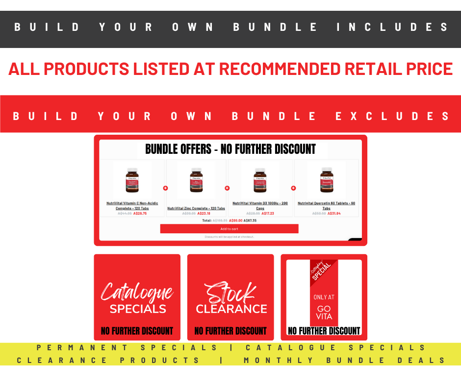 BUILD YOUR OWN BUNDLE – Go Vita Tanunda